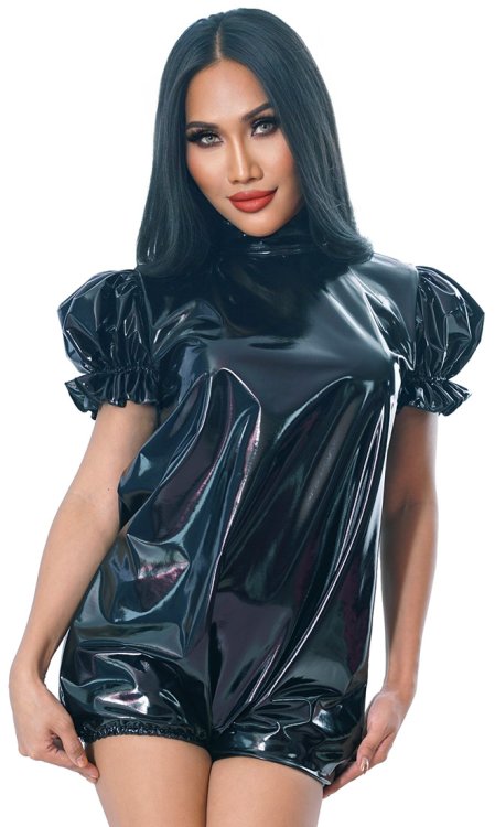 Tassy PVC Romper [pvc220] - $87.74 : BirchPlaceShop Fashion and Fantasy ...
